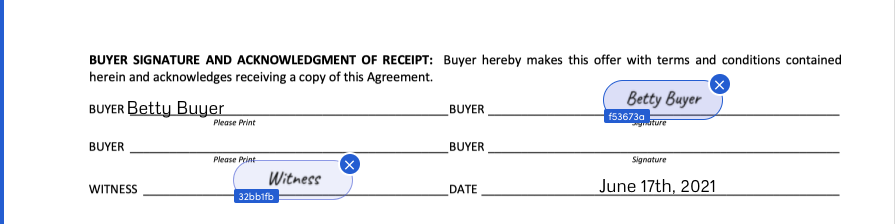 Witness Signatures On Smart Forms Remine Support Center