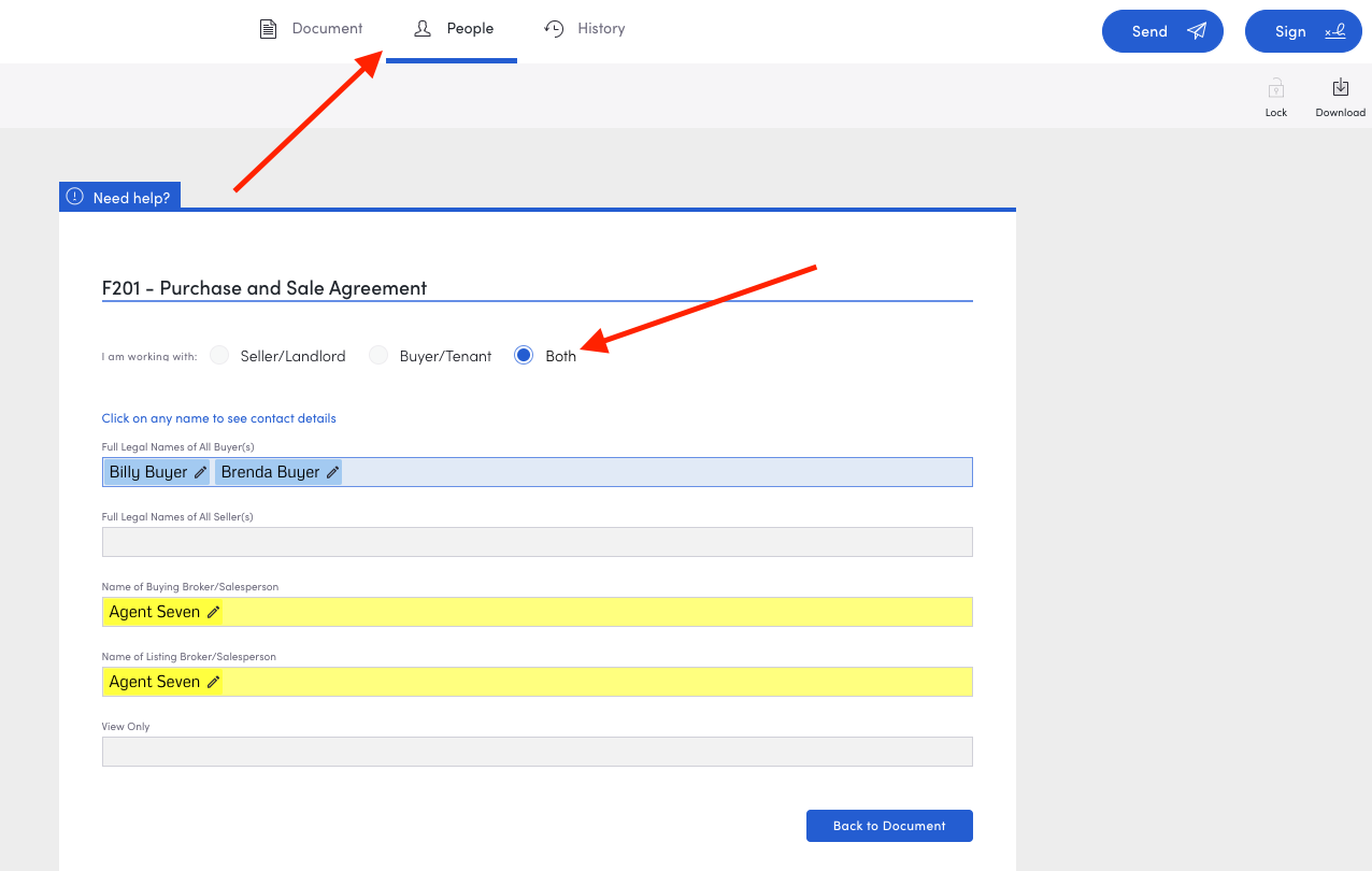 Sending Documents to Unrepresented Parties – Remine Support Center